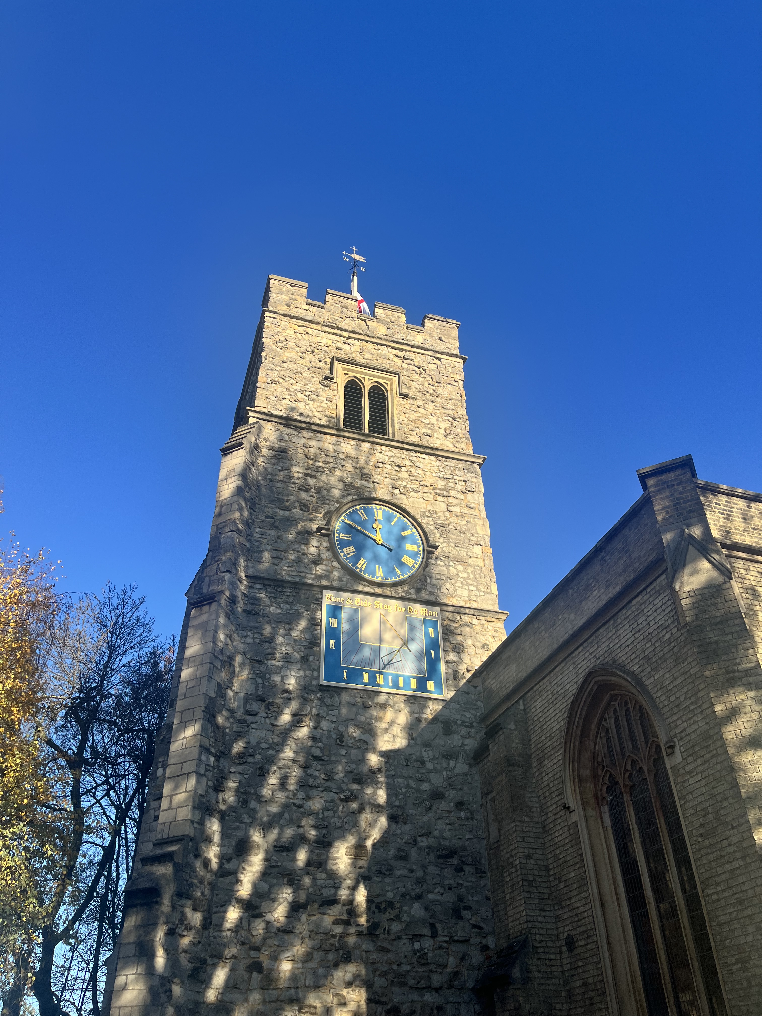 St Mary’s Church, Putney Bridge – Clockman's Adventures!